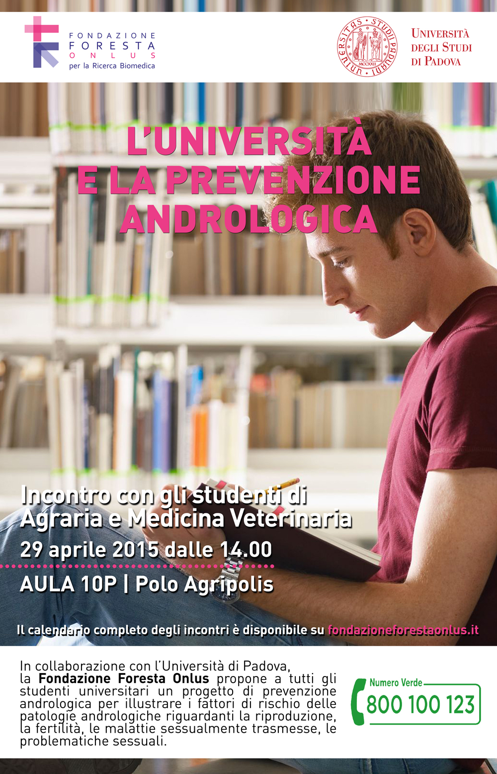 L'Università e la prevenzione andrologica | Dipartimento Territorio e ...